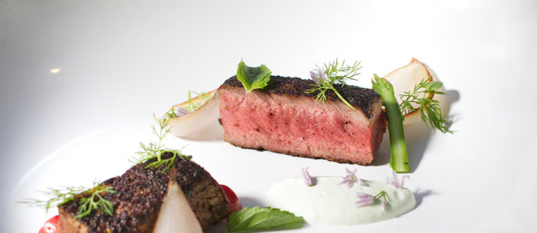 Lamb Loin In Scallion Ash – CHEFS ROLL