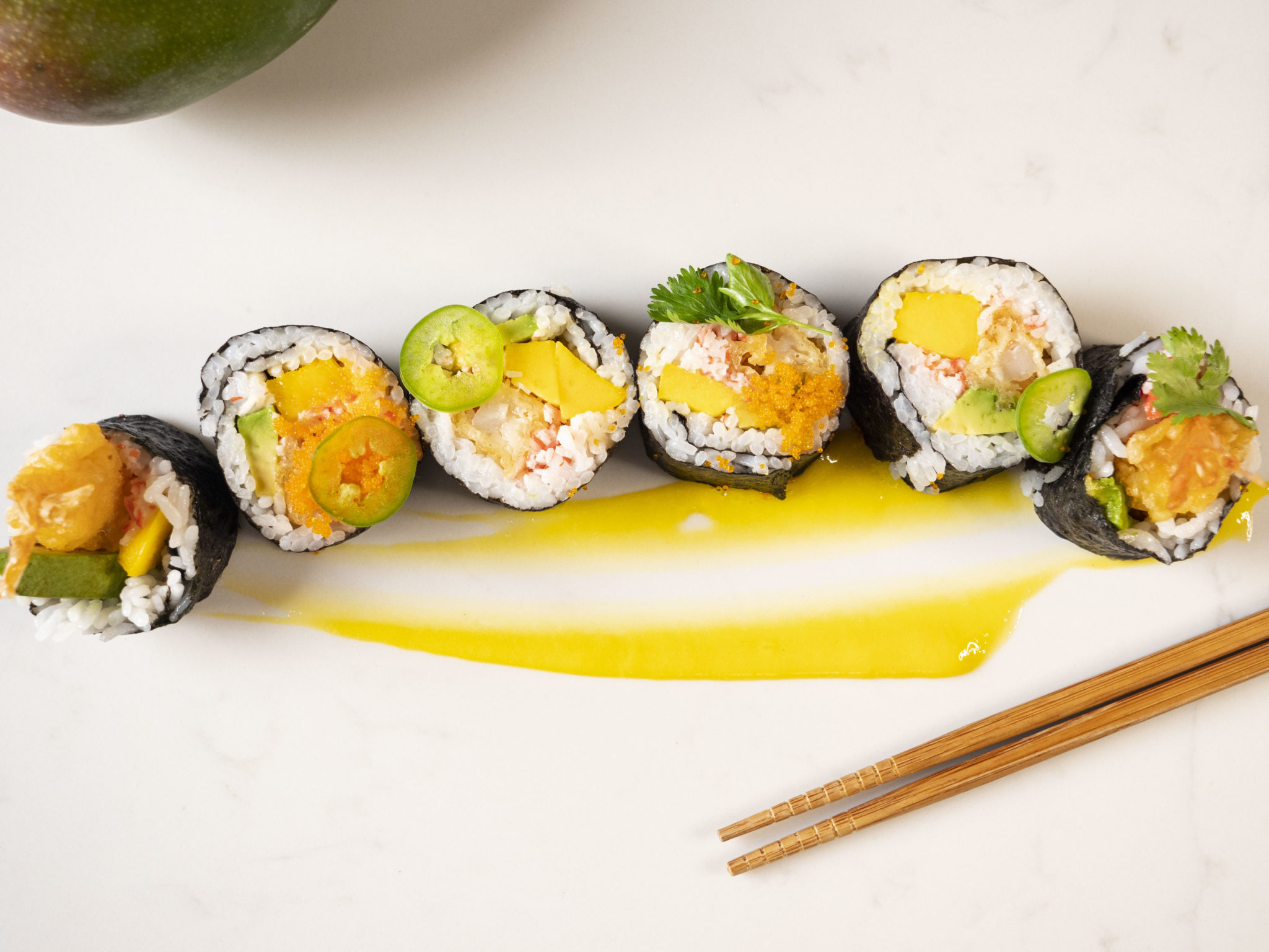 Mango Madness Sushi Roll – CHEFS ROLL